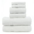 Bare Cotton Eco 3 Piece Towel Set - Dobby Border - One Bath Towel - One ...