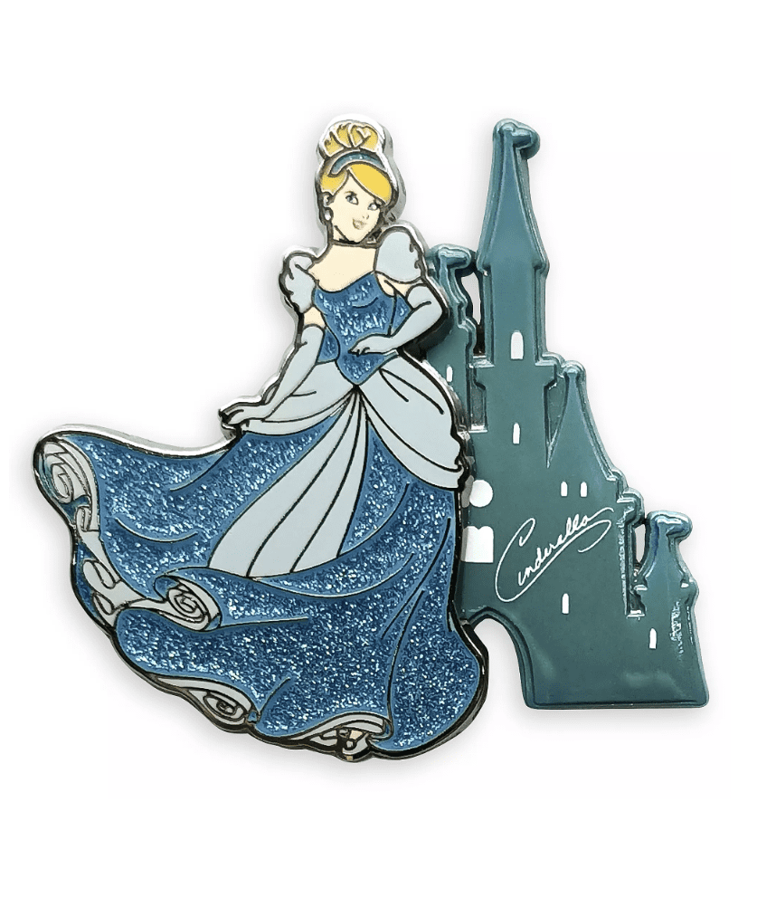 Disney Parks Princess Cinderella with Castle Pin New with Card ...