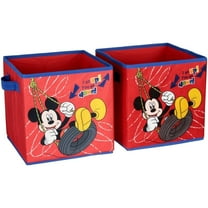 Disney Mickey Mouse Oversized Soft Collapsible Storage Toy Trunk ...