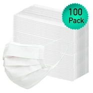 Black Disposable Face Masks, 3-ply Breathable Masks, Elastic Ear Loop ...