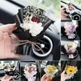 Car Air Vent Flower Clip, Rhinestone & Plastic with Scented, Single ...