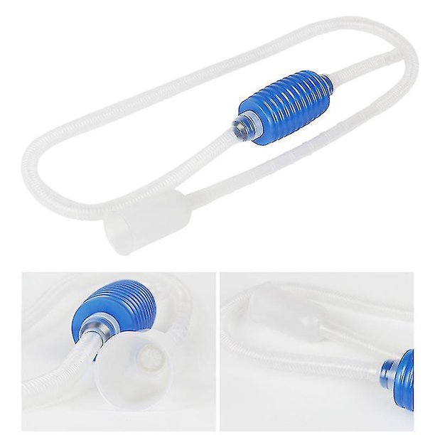 Aquarium/fish Tank Siphon And Gravel Cleaner - A Hand Syphon Pump To ...