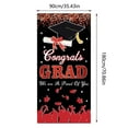TERGAYEE Graduation Party Decorations,2024 Backdrop Banner Large Sign ...