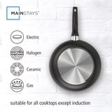 Free Shipping! Mainstays 13 Piece Aluminum Alloy Cookware Set Black ...
