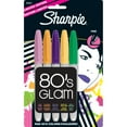 Sharpie Marker 80's Glam Set of 5, Fine Tip - Walmart.com