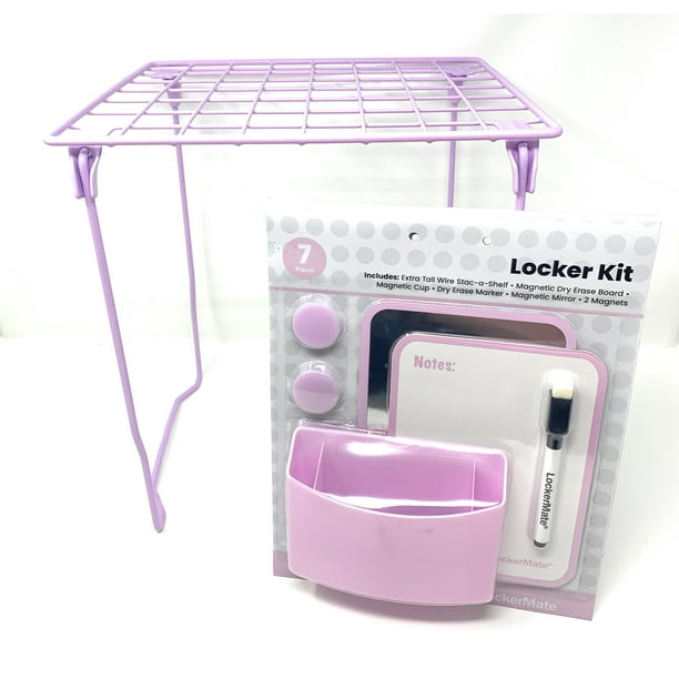 LockerMate 7 Piece Locker Kit, Purple - Walmart.com