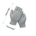 Breathable Fingerless Cotton Gloves for Hot Work Comfort in ...