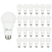 Energetic Bright 24-Pack LED Light Bulb 8.5W(60W EQ) A19 E26 Non ...