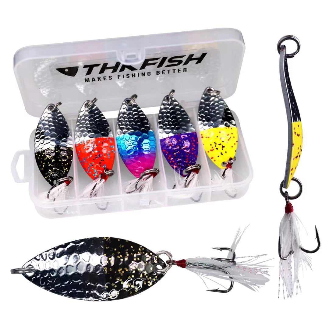 Fishing Spoons Fishing Lures Trout Spoons Trout Lure Hard Fishing Lures ...