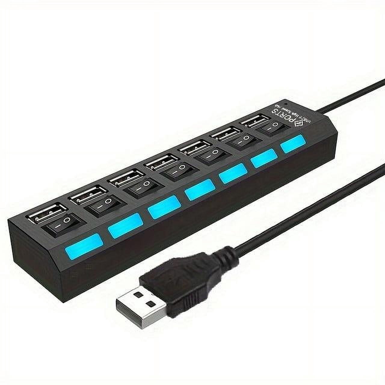 HUB USB 4 EN 1 HUB USB 2.0 7 EN 1 Conectividad USB con HUB USB 2.0 de 4 ...