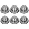 3 Pcs Mason Shaker Caps Pepper Stainless Steel Jar Lids Pour Spout ...
