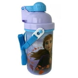 Disney Frozen II Kids Canteen Water Bottle with Anna Elsa, Pop Up Lid ...