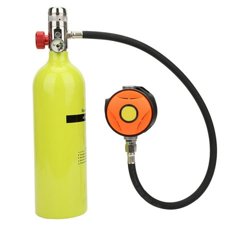 Haofy Oxygen Cylinder Inflator,1L Underwater Respirator Diving Cylinder ...