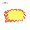 Uxcell Blank Star Burst Sale Signs Price Tags Paper Pricing Labels ...