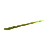 Zoom Trick Worm 6.5'' Junebug/Chartreuse 20pk - Walmart.com