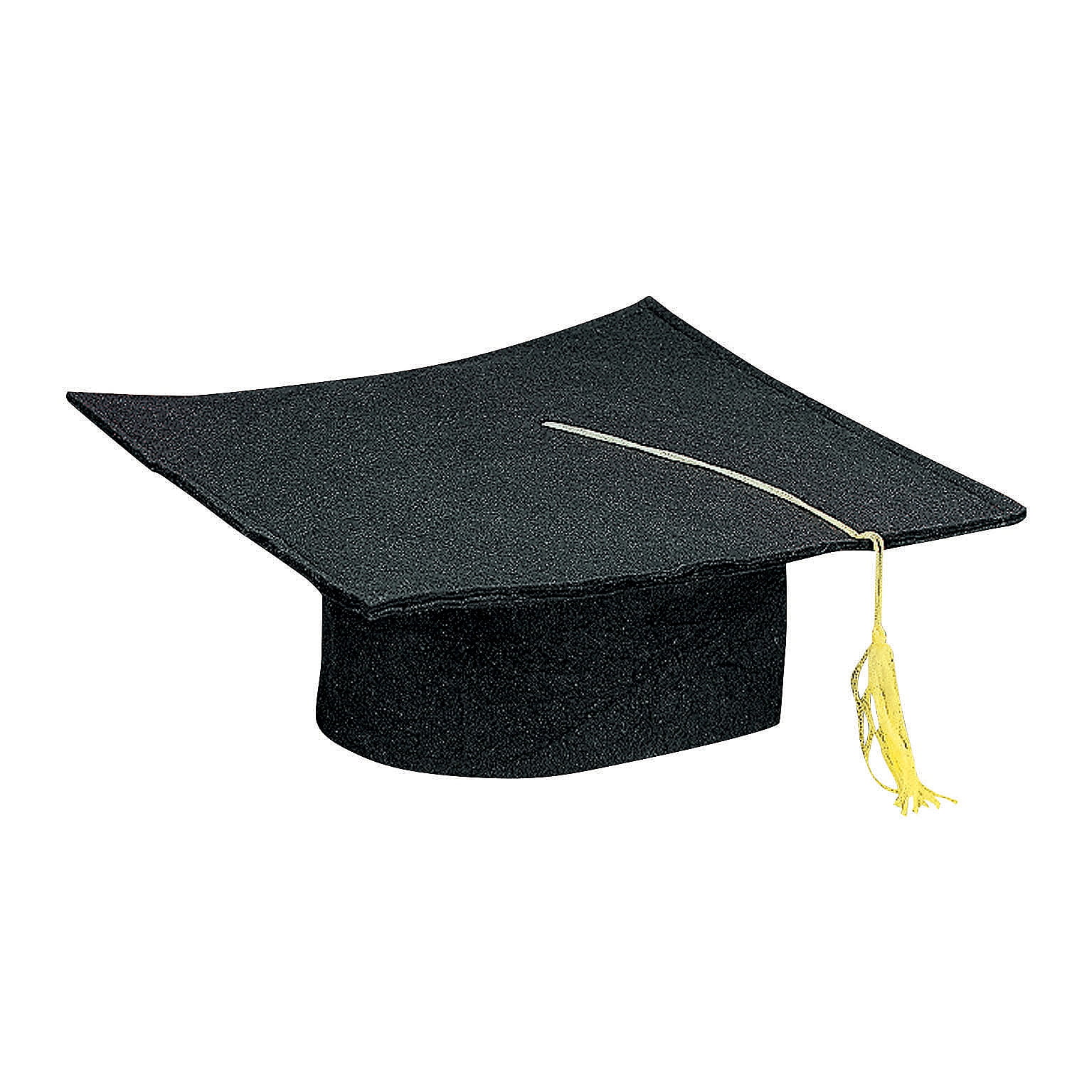Fun Express Kids’ Black Felt Elementary School Graduation Mortarboard ...