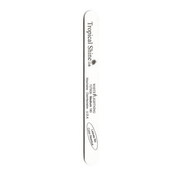 Tropical Shine Nail File Dual Grit File BLUE 120/240 (Coarse/ Fine) 7 ...