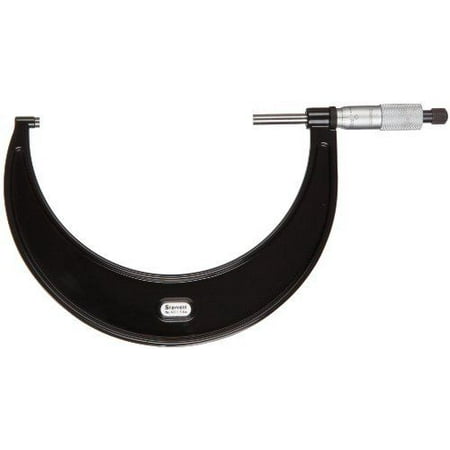 Starrett T436.1XRL-2 Outside Micrometer, Ratchet Stop, Lock Nut ...