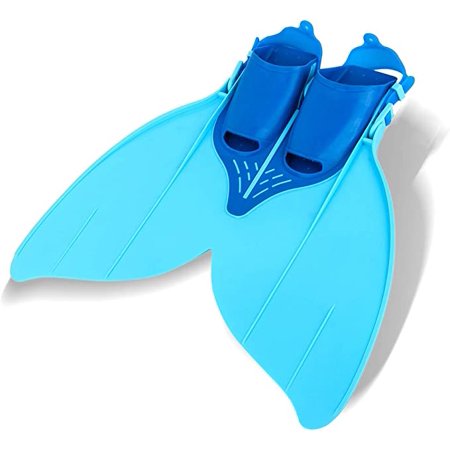 TILIY Mermaids Tail Children Mermaids Swimming Fins Girls Adjustable ...