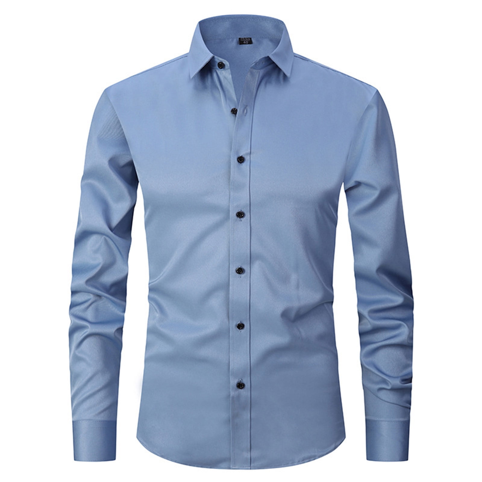 Click here for Meichang Meichang Mens Dress Shirts Solid Long Sle... prices