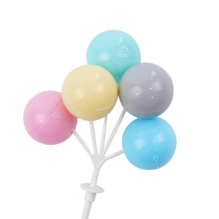 Bail Cute Multi-color Balls Cake Topper / Baby Shower Kids Birthday ...