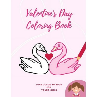 Valentine's Day Coloring Book (Paperback) - Walmart.com