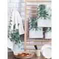 Green Ombre Forest Kitchen Dish Towels for Drying Dishes Set of 4 ...