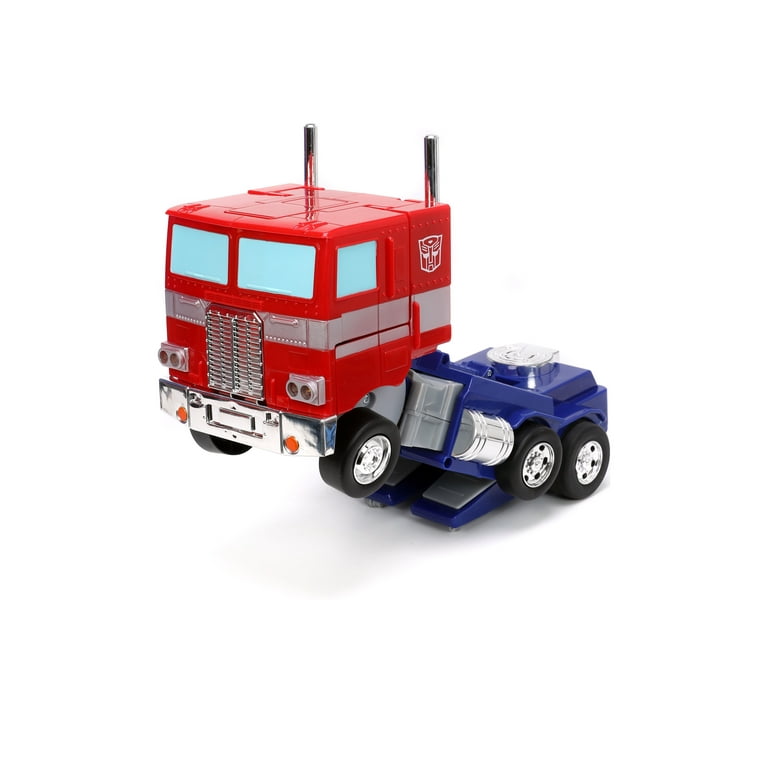Remote control optimus prime transformer toy car robot store