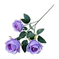 1Pc 66cm 7 Heads Full Bloom Artificial Rose Flower Elegant Faux Floral ...