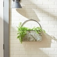 RECTANGLE GALVANIZED WALL PLANTER - Walmart.com