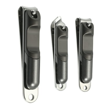 Unique Bargains 1 Set Easy Grip Toe Nail Clippers for Thick Nail Silver ...