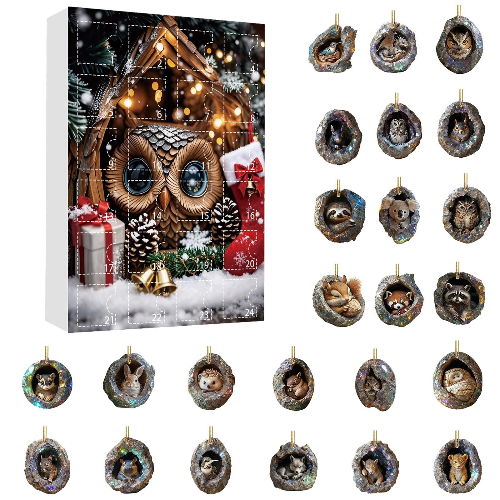 Click here for Homdeep Animal Advent Calendar 2025 24 Days Of Cry... prices