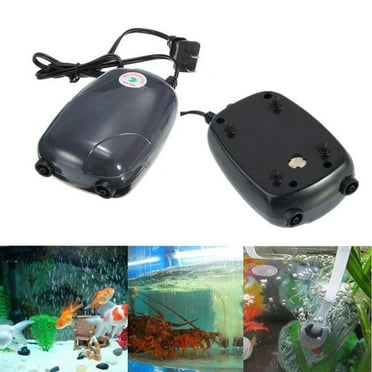 2 PCS Air Stone Bubble Aerator Pump Hydroponics Aquarium Fish Tank ...