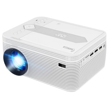 RCA LCD Home Theater Projector with DVD Player and Bluetooth, White ...
