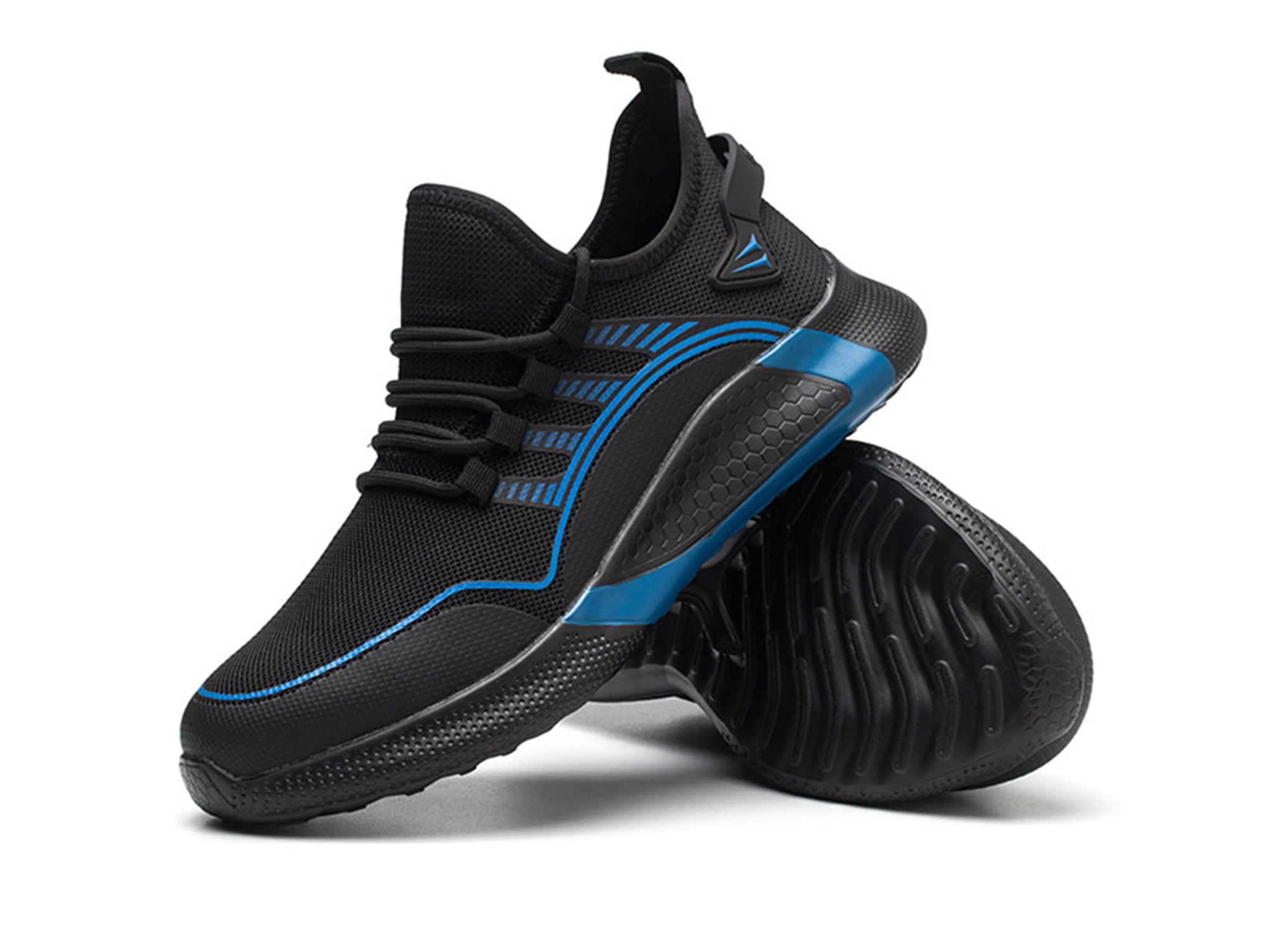 Tanleewa Steel Toe Work Shoes for Men Lightweight Non-Slip Industrial ...