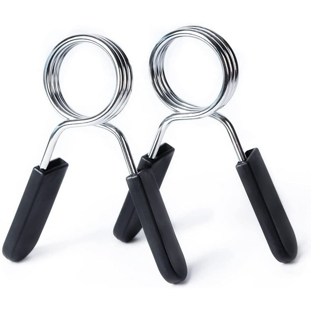 RitFit 2 inch Barbell Spring Clips, Sold in pairs - Walmart.com