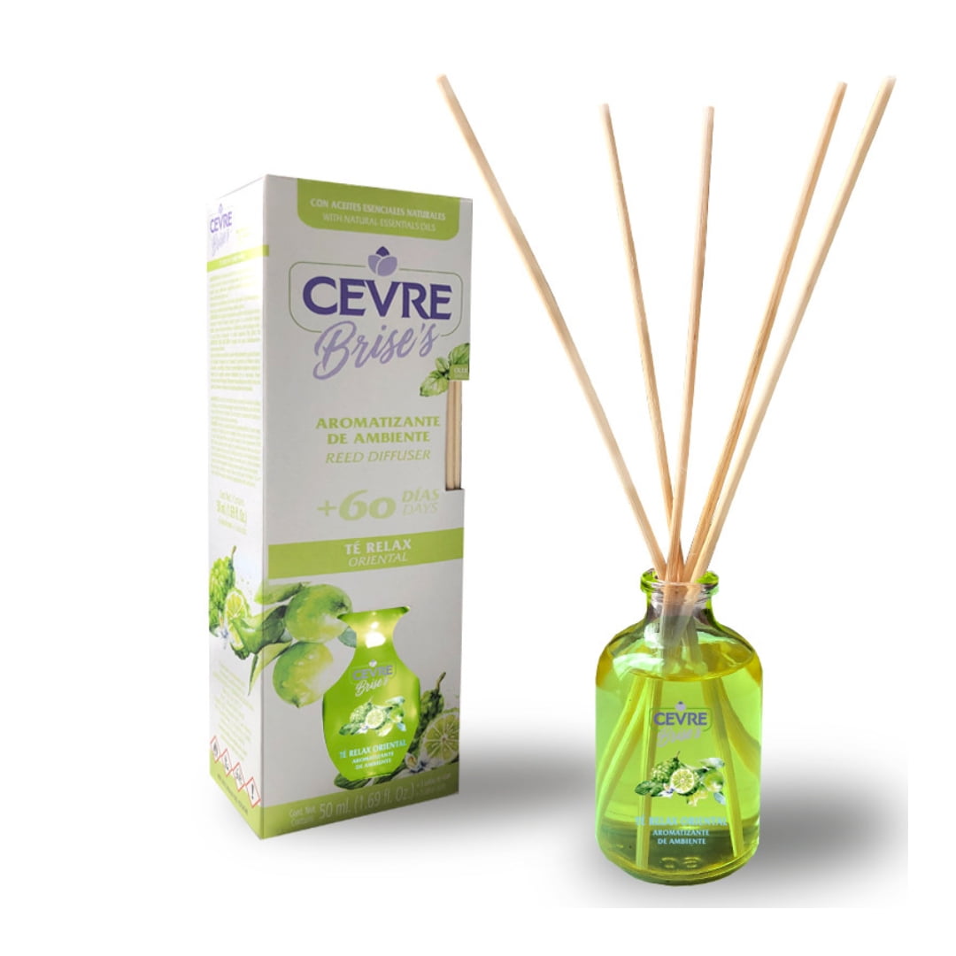 Difusor Aromatizante de varillas - Té Relax Oriental 50 ml CEVRE Brise ...