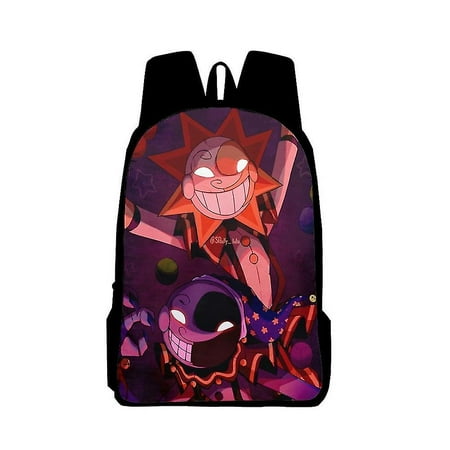 Kid Boys Girls Fnaf Sundrop Moondrop Backpack Rucksack School Bag Gift ...