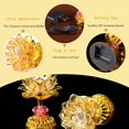 Buddha Led Lotus Light Lamp:Lotus Lamp, Flower Lamp, Colorful LED Lotus ...