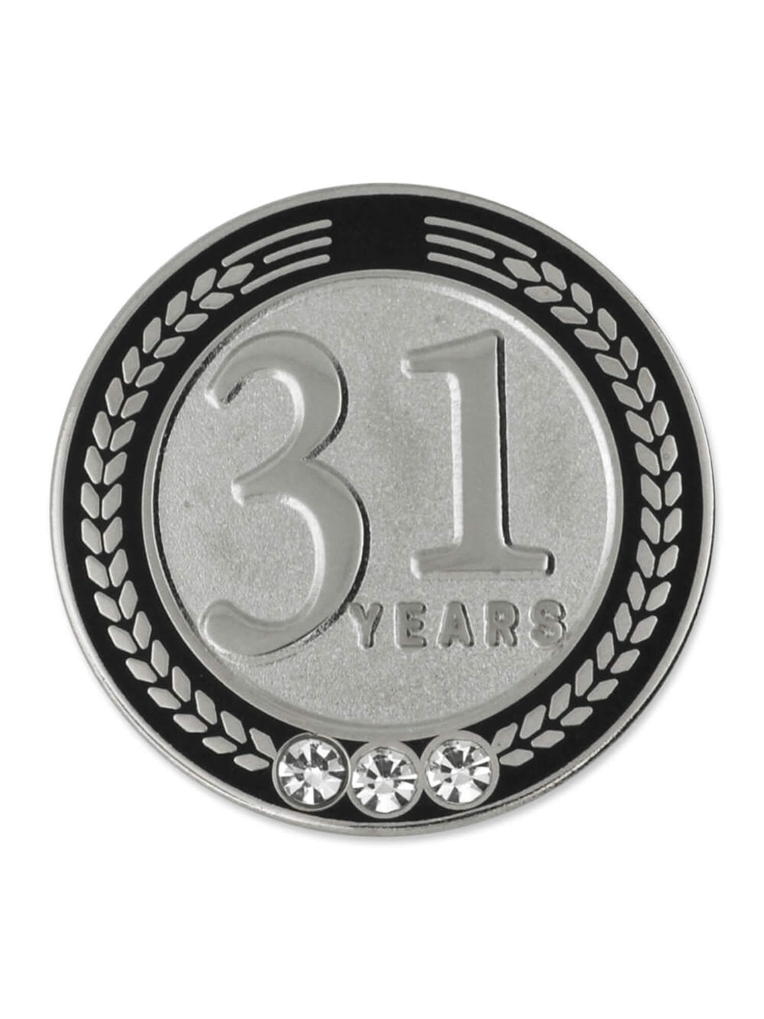 PinMart's 31 Years of Service Award Employee Recognition Gift Lapel Pin ...