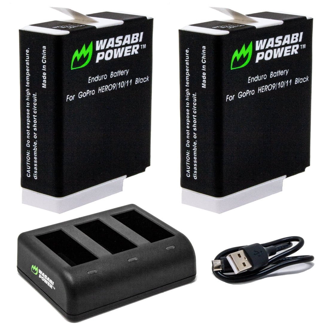 Wasabi Power GoPro Enduro Battery Replacement (2-Pack) for GoPro HERO11 ... Wasabi Power GoPro Enduro Battery Replacement (2-Pack) for GoPro HERO11 ...