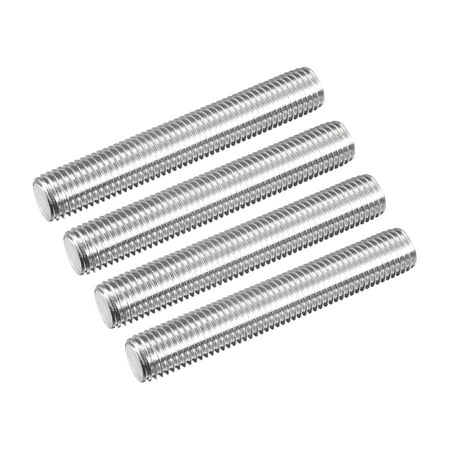 Entièrement Filetage Barre M16 x 100mm 2mm Filetage Pas 304 Inox Acier ...