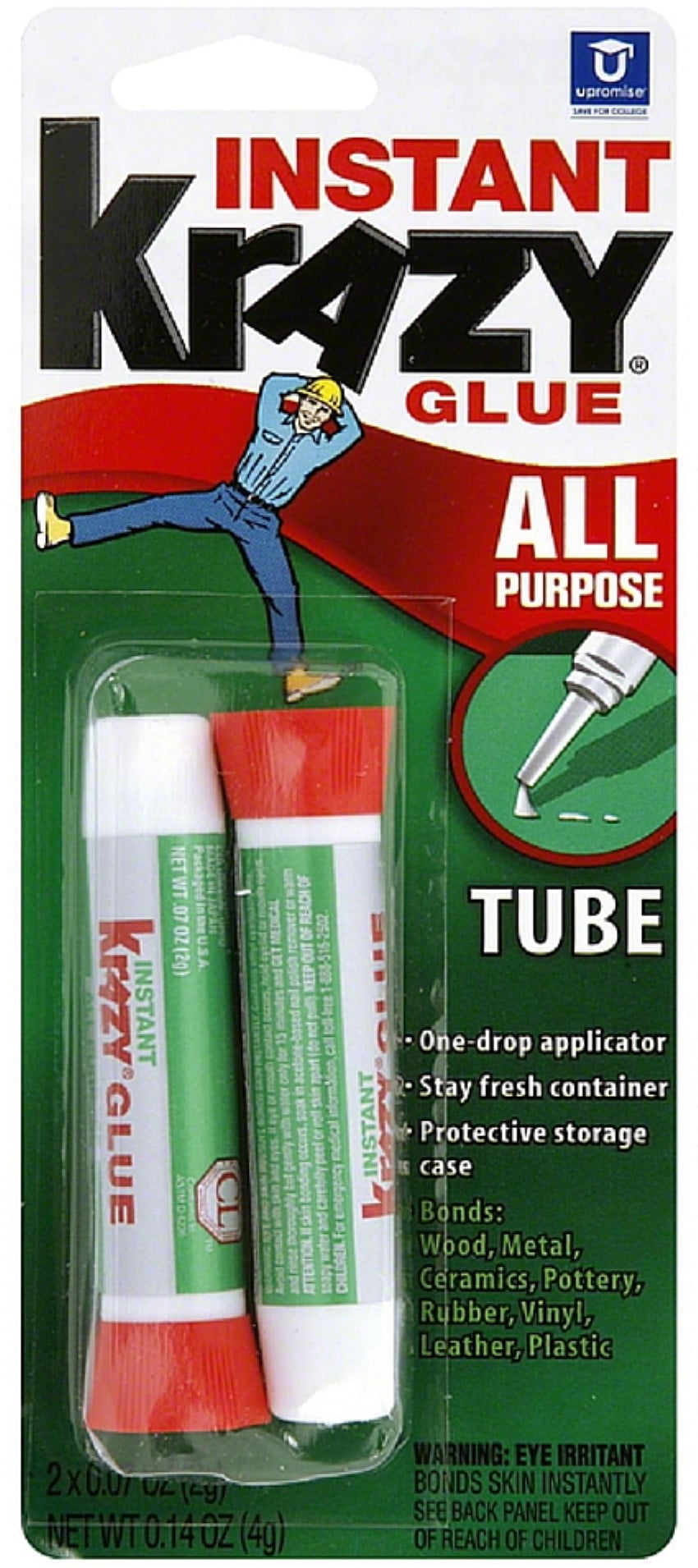 Krazy Instant All Purpose Glue 2 ea (Pack of 2) - Walmart.com