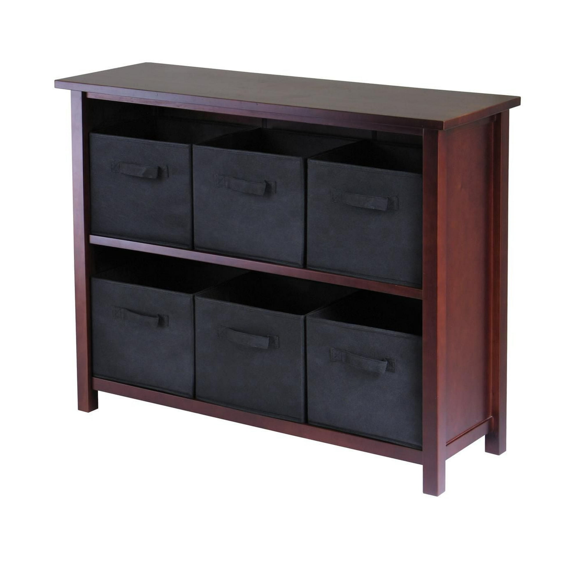 Click here for Winsome Verona 2-Section Storage Shelf With 6 Fold... prices