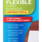 Equate Flexible Fabric Antibacterial XL Bandages, 10 Count HSA/FSA ...