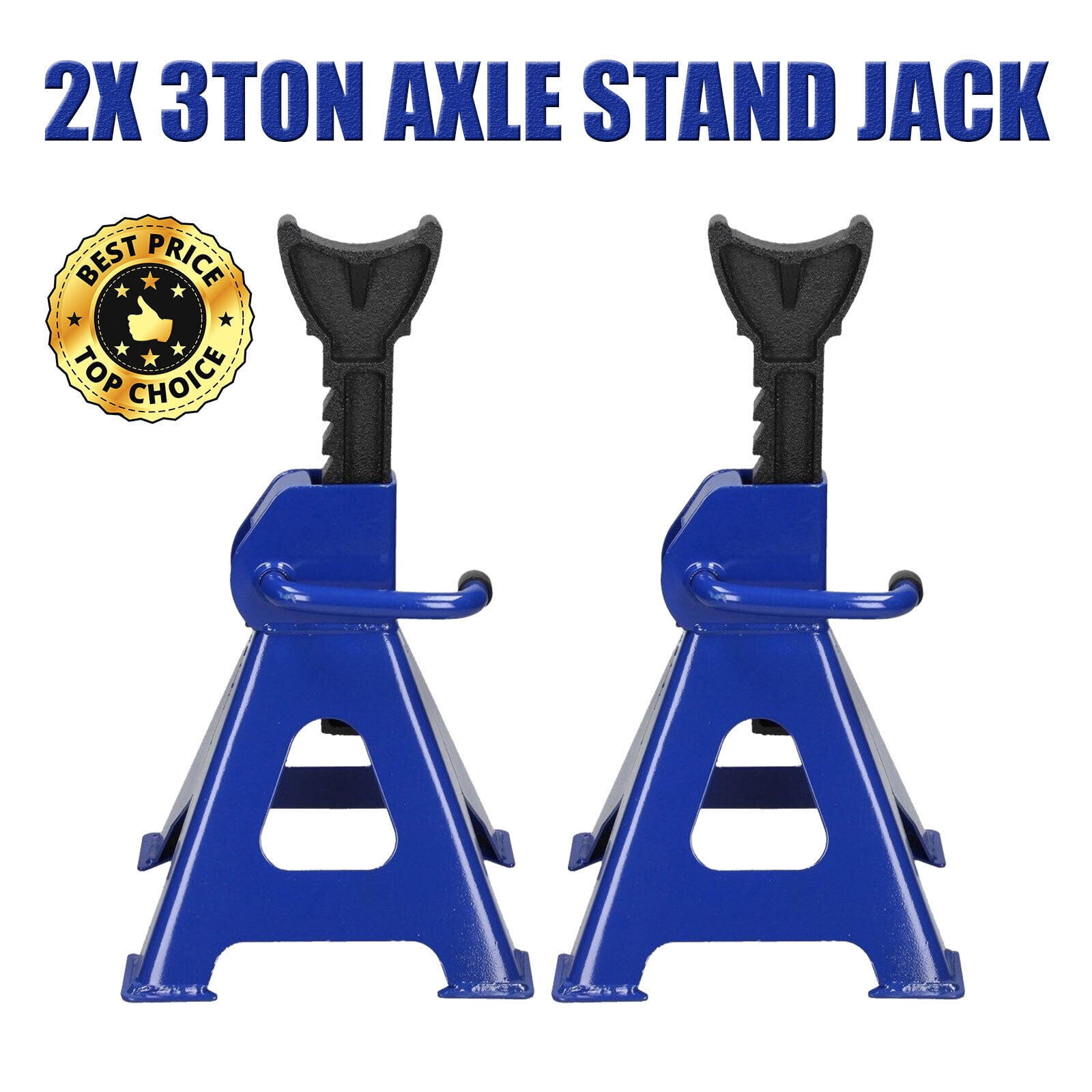 Dayplus 2x 3 Ton Axle Stands Lifting Capacity Stand Heavy Duty Car ...