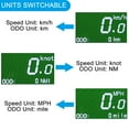 Geloo GPS Speedometer 85mm Digital Speed Gauge Km/h MPH Knot Car Boat ...