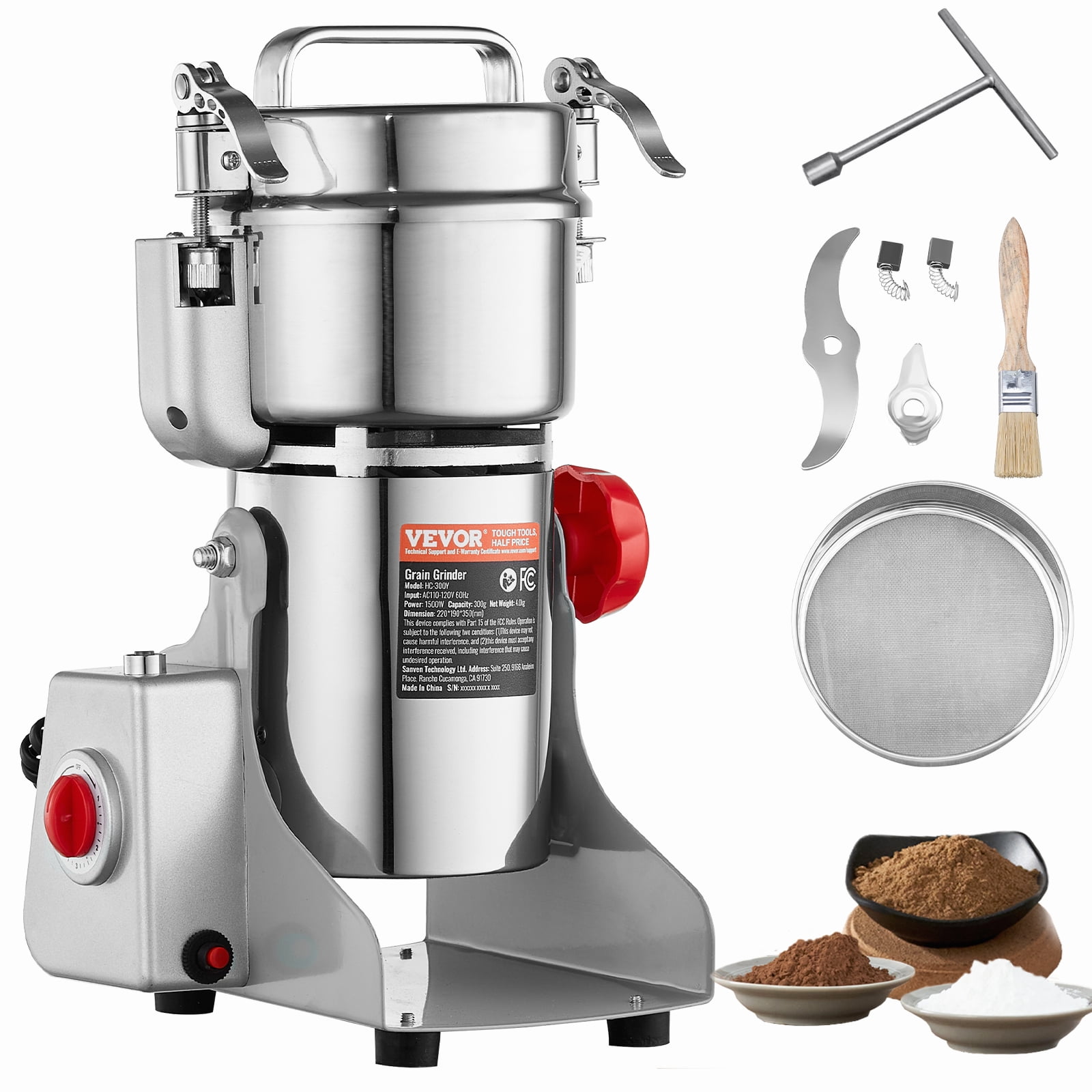 Click here for Vevor 300g Commercial Spice Grinder Electric Grain... prices