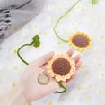 2Pcs 2 Styles Sunflower Woolen Yarn Sunflower Costume Accessories ...