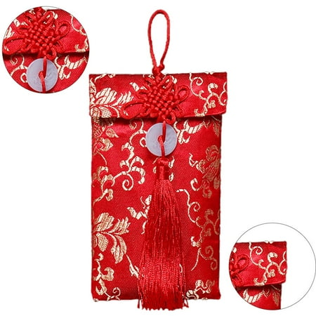 Brocade Fabric Wedding Red Envelope Cloth Art Big Wedding Creative ...